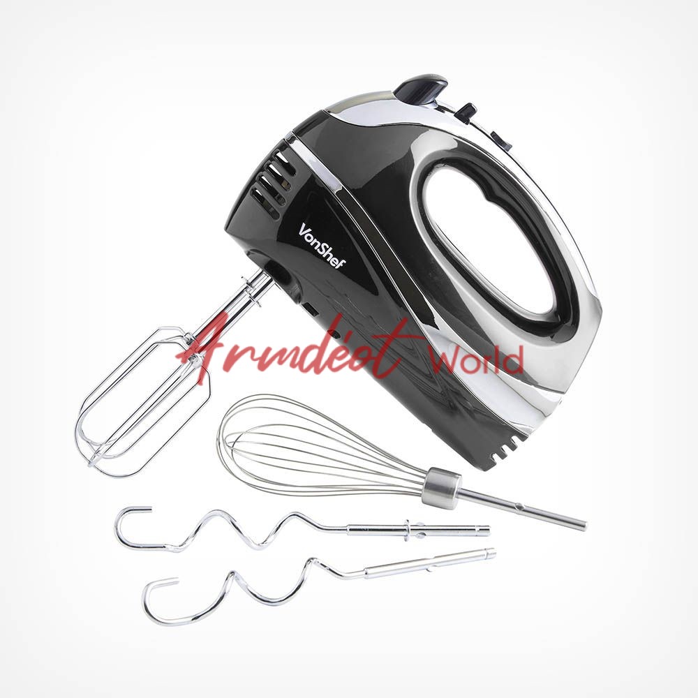 300W Hand Mixer – Black – Armdeot Interiors